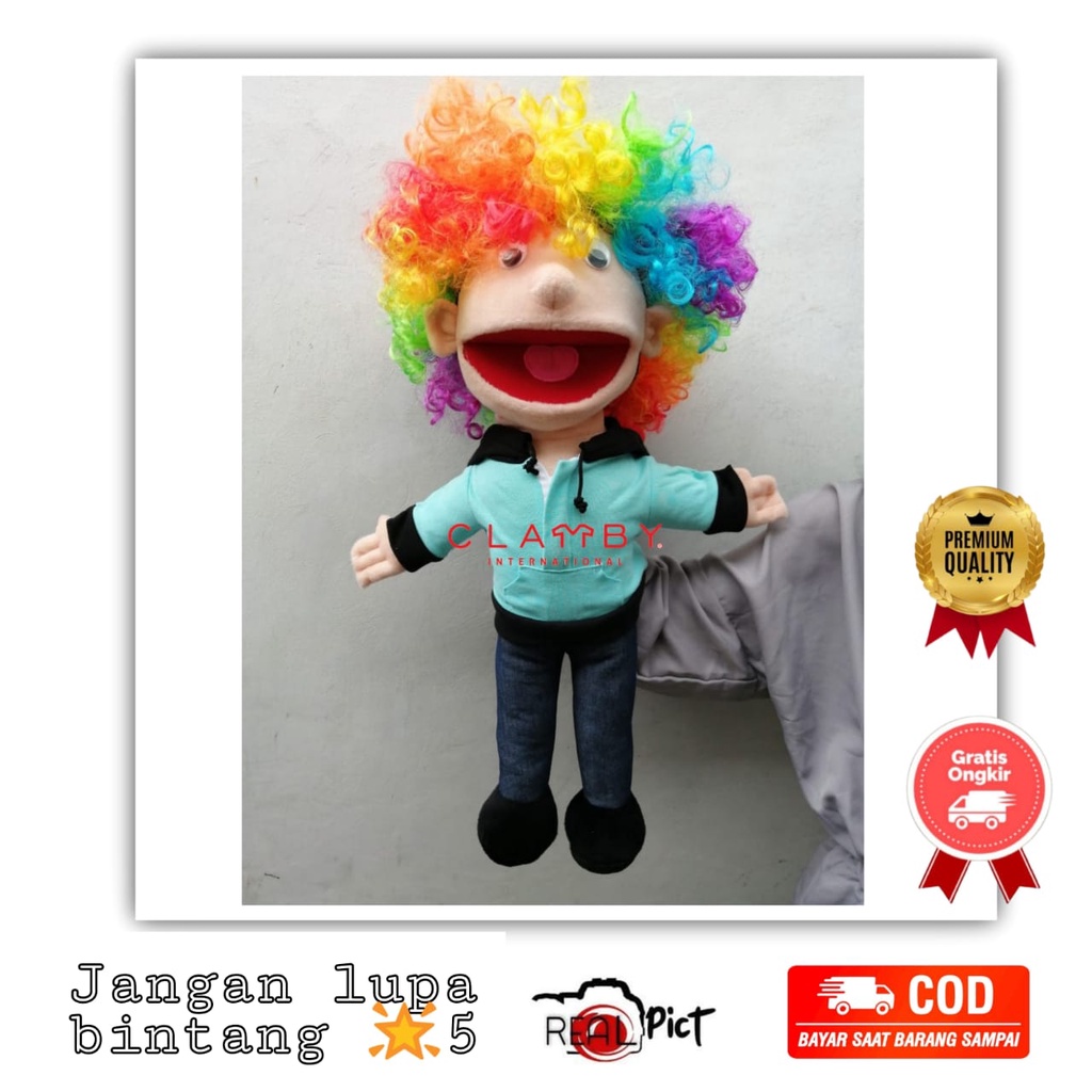 Jual Boneka muppet/badut boneka tangan cosplay badut /boneka pentas ...