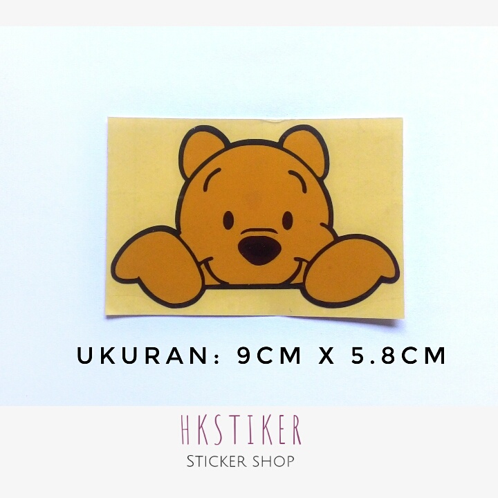 Jual Stiker Cutting Gambar Winnie Cutting Sticker Untuk Stiker Motor ...