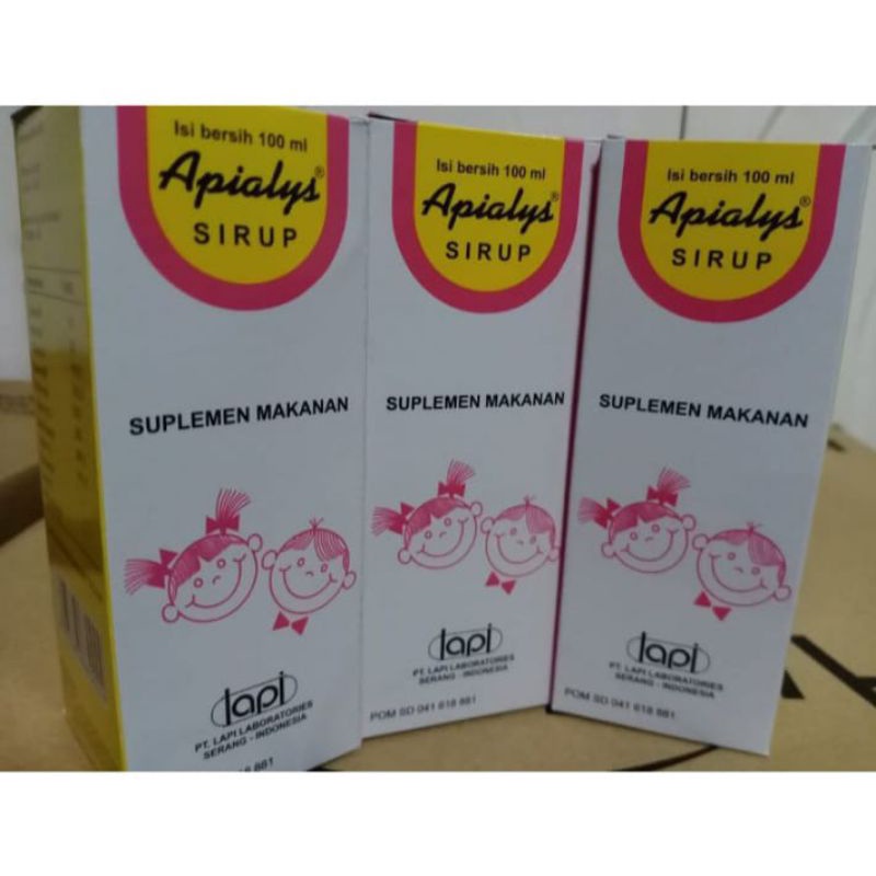 Jual Apialys Syrup 100ml | Shopee Indonesia