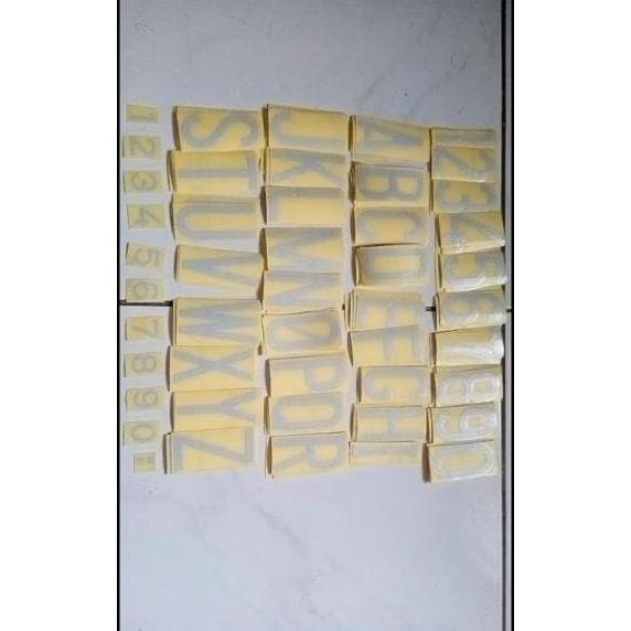 Jual STIKER HURUF ANGKA PLAT NOMOR MOBIL SCOTLIGHT MANTUL CAHAYA ...
