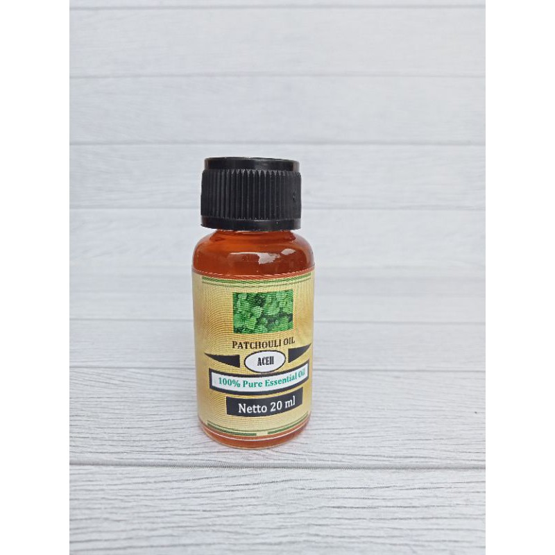 Jual Minyak nilam Aceh 20ml / Patchouli Oil /Asli nilam Aceh /(100% ...
