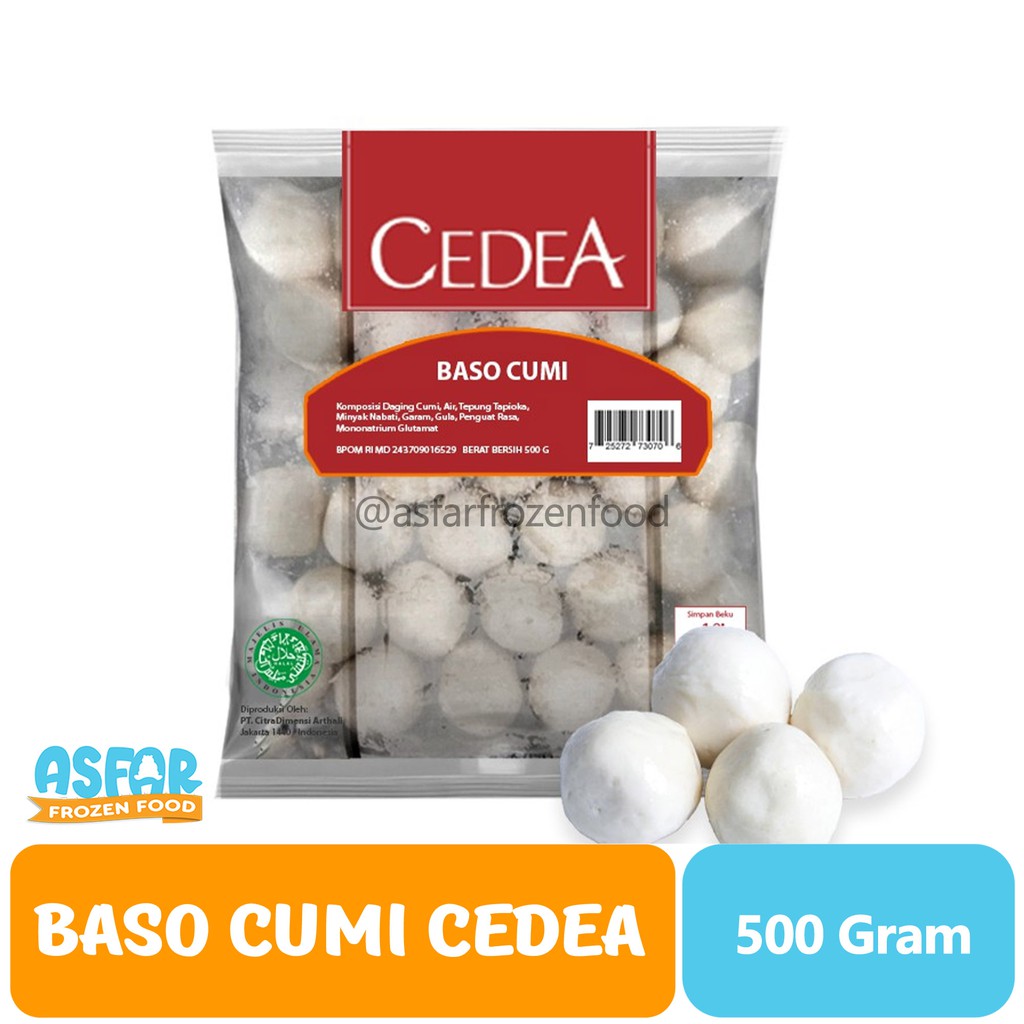 Jual Baso Cumi Cedea 500 gr | Shopee Indonesia