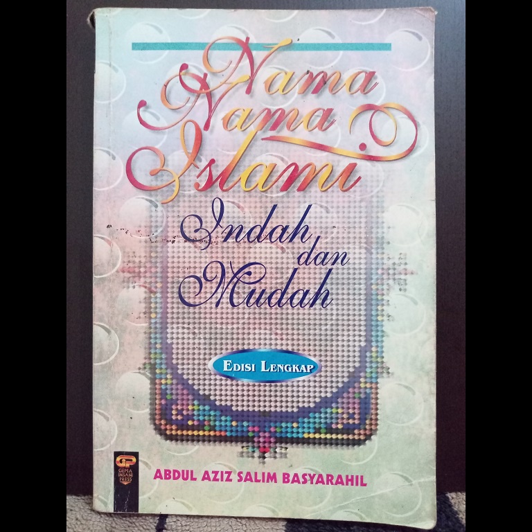 Jual Buku - Nama nama Islami - Indah dan Mudah (Abdul Azis Salim ...