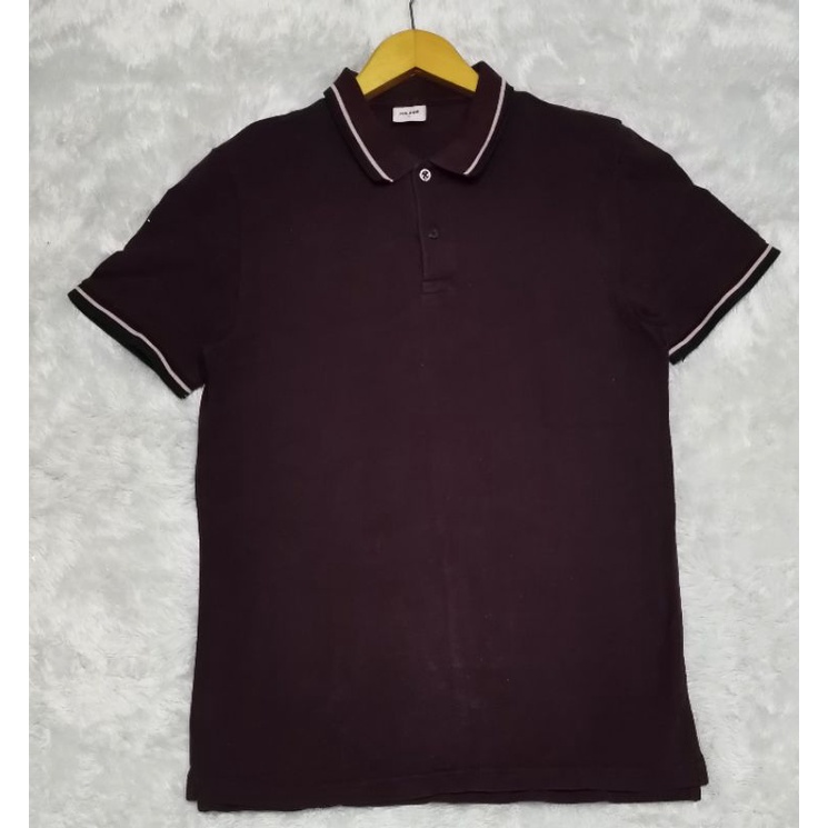 Jual preloved polo Shirt Polham second (maroon) | Shopee Indonesia