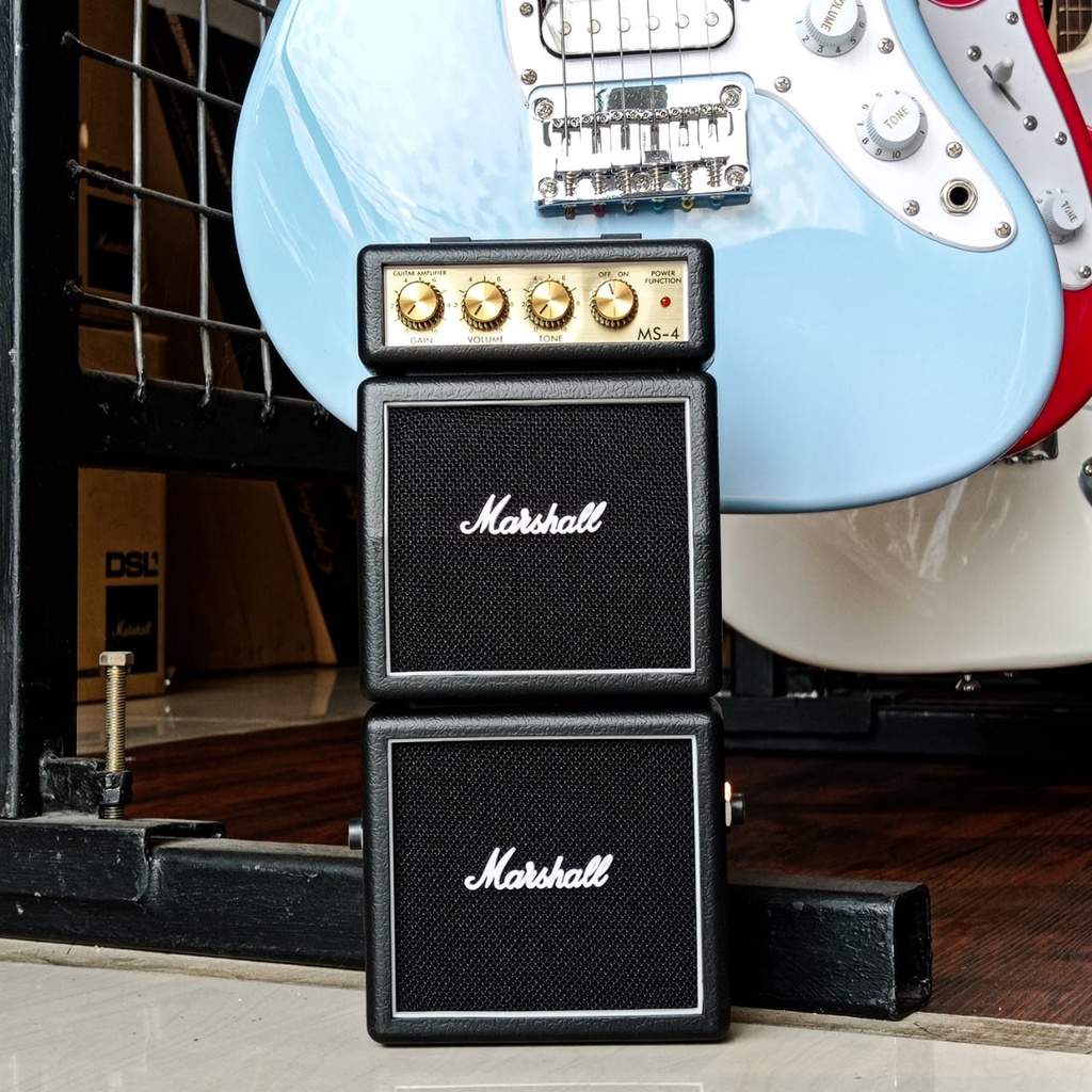Jual Marshall MS-4 / MS-4 Micro Stack Guitar Amp | Shopee Indonesia