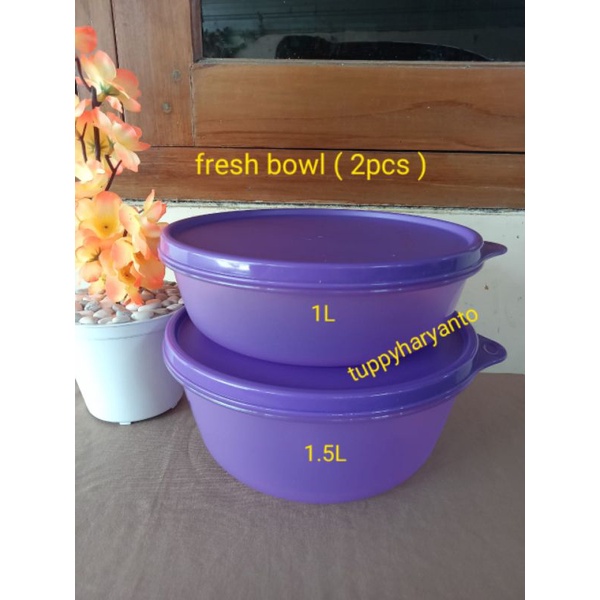 Jual bowl ungu Tupperware 2pcs | Shopee Indonesia