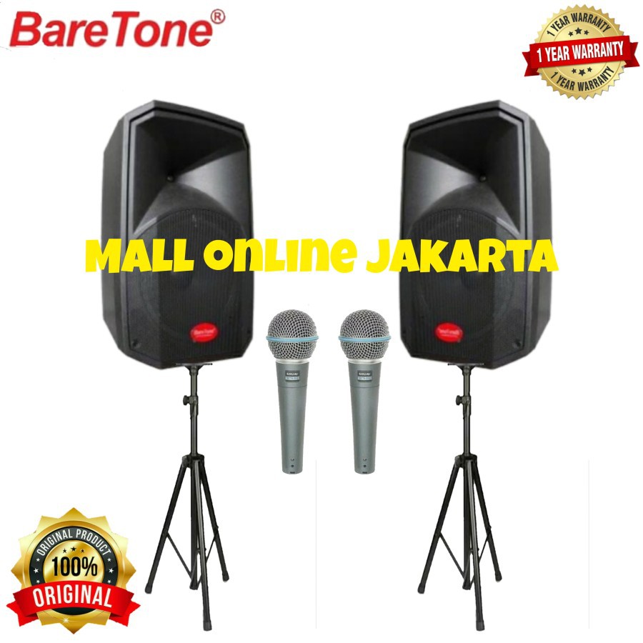 Jual Speaker aktif baretone 12 inch max12ma aktiv max 12ma max 12 ma ...
