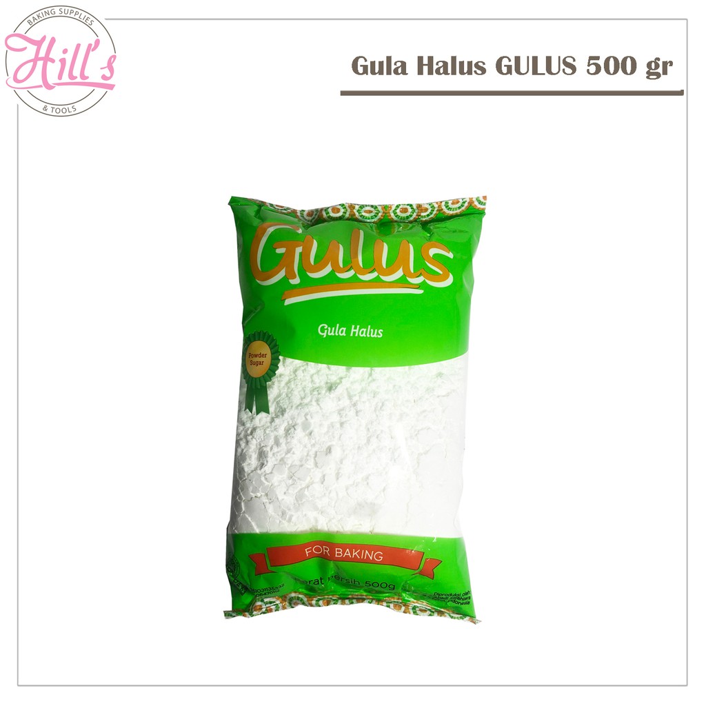 Jual GULUS GULA HALUS 500 gr / TOPPING GULA TABUR KUE CAKE DONAT ROTI ...