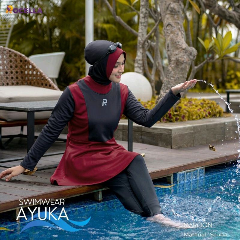Jual Baju Renang Wanita Baju Renang Muslim Jumbo Baju Renang Wanita ...