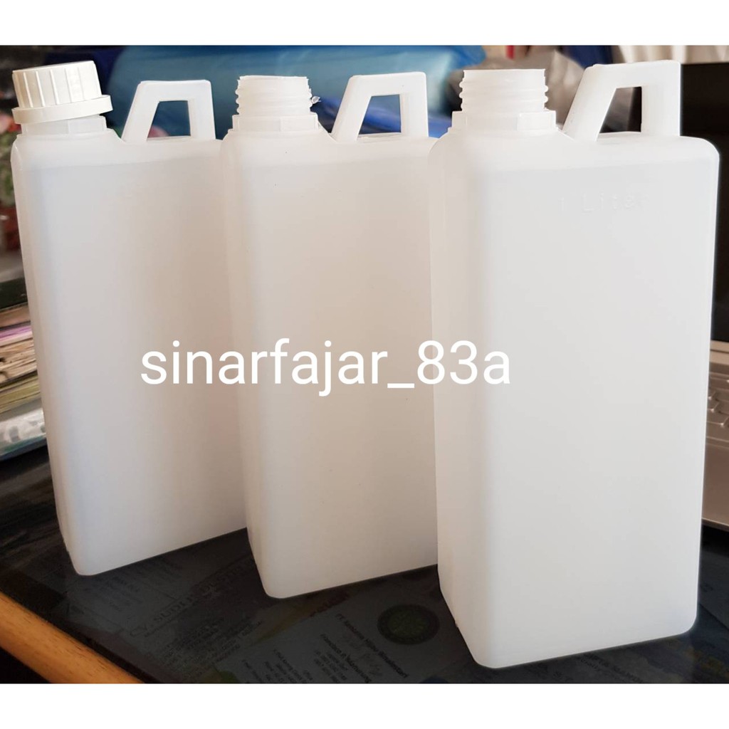 Jual Jerigen 1 Liter Botol 1 Liter Segel Tipe I | Shopee Indonesia