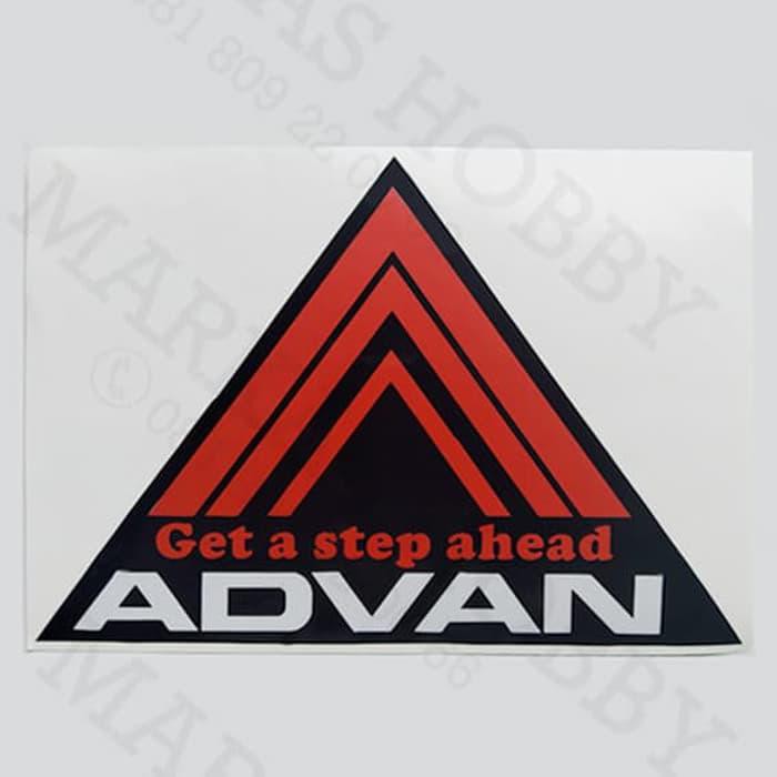 Jual Stiker Advan Get a Step Ahead Triangle | Shopee Indonesia