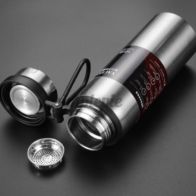 Jual Botol Termos Air Panas Bahan Stainless Steel Ukuran 1000Ml Untuk ...