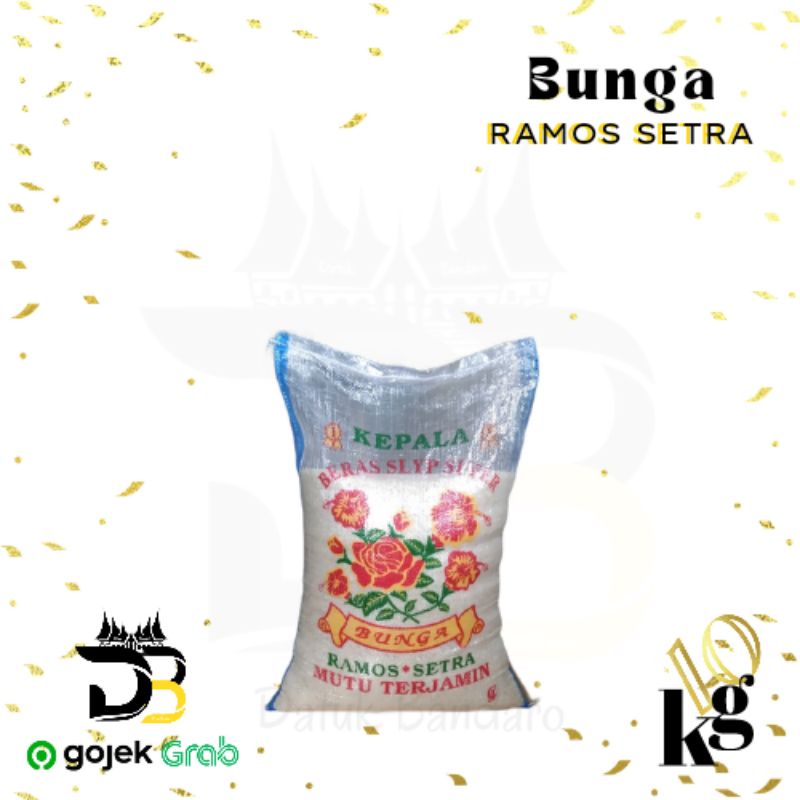 Jual BERAS BUNGA 10KG KEPALA SLYP RAMOS SETRA | Shopee Indonesia