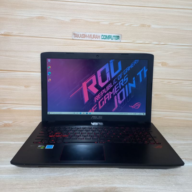 Jual Laptop Asus ROG Gl552J Core i7 GTX 950-4GB Second | Shopee Indonesia