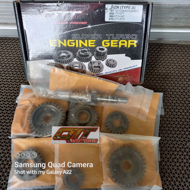 Jual [TERMURAH] Gigi rasio transmisi gear set QTT Klx dtracker Ninja 2T ...