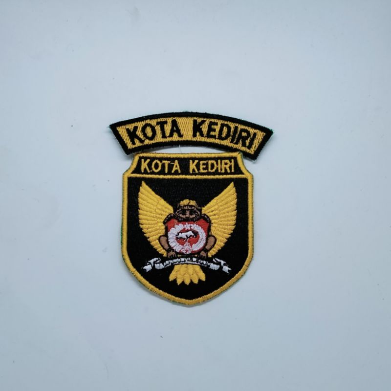 Jual Logo Bordir Kota Kediri / Begde / Badge / Logo / Emblem / Patch / Bordir Komputer ...