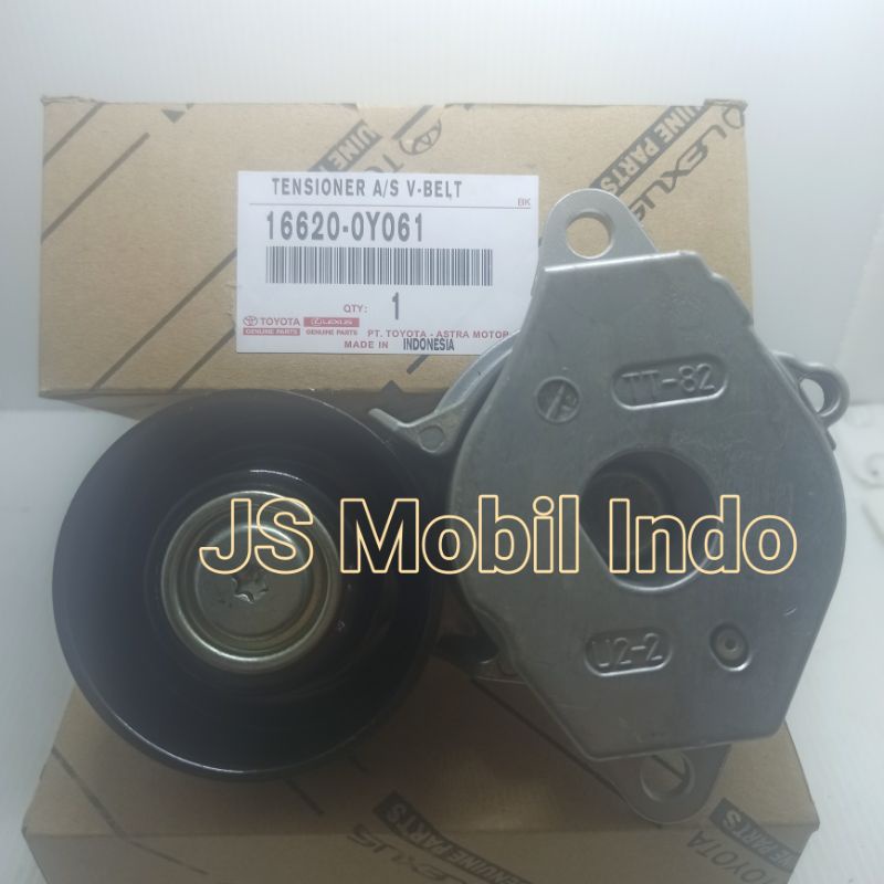 Jual Tensioner Assy V Belt Toyota Sienta Yaris Agya Calya Vios Limo ...