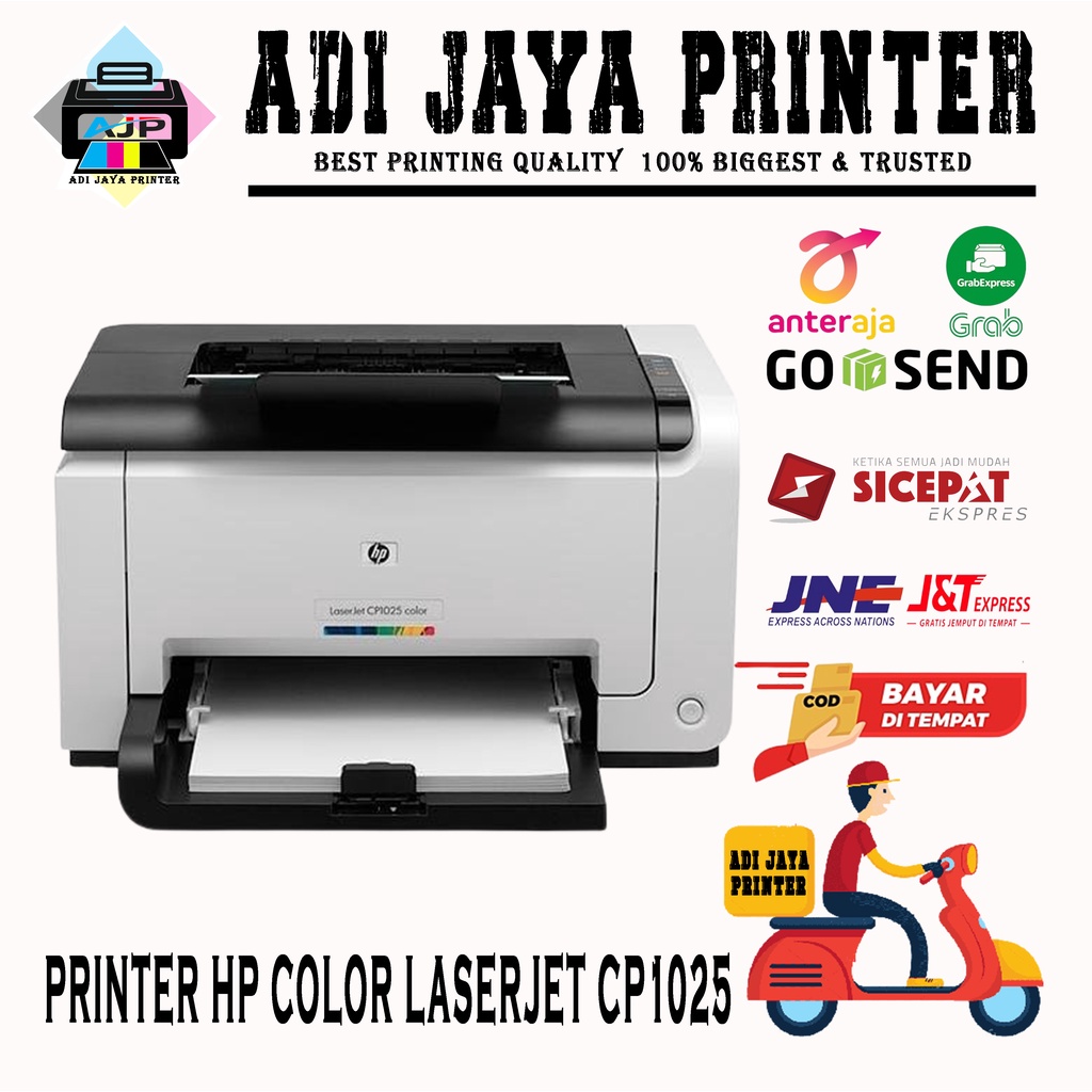 Jual printer HP LaserJet Pro CP1025 cp 1025 Color | Shopee Indonesia