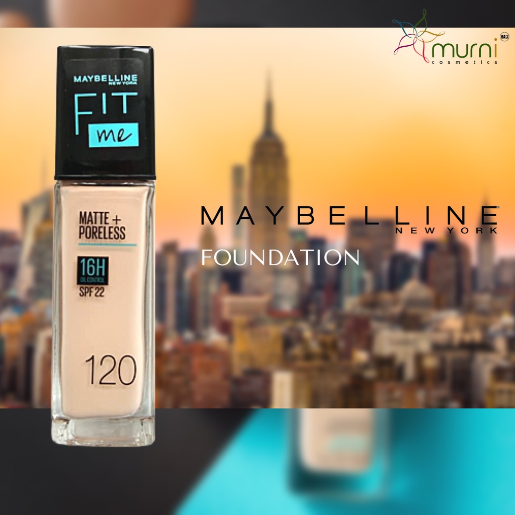 Jual MAYBELLINE FIT ME MATTE PORELESS FOUNDATION 30 ML BOTOL | Shopee ...