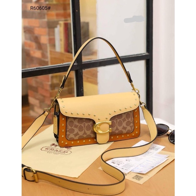 Jual COACH Tabby Shoulder Bag 26 With Rivets R60605# (13)* | Shopee ...