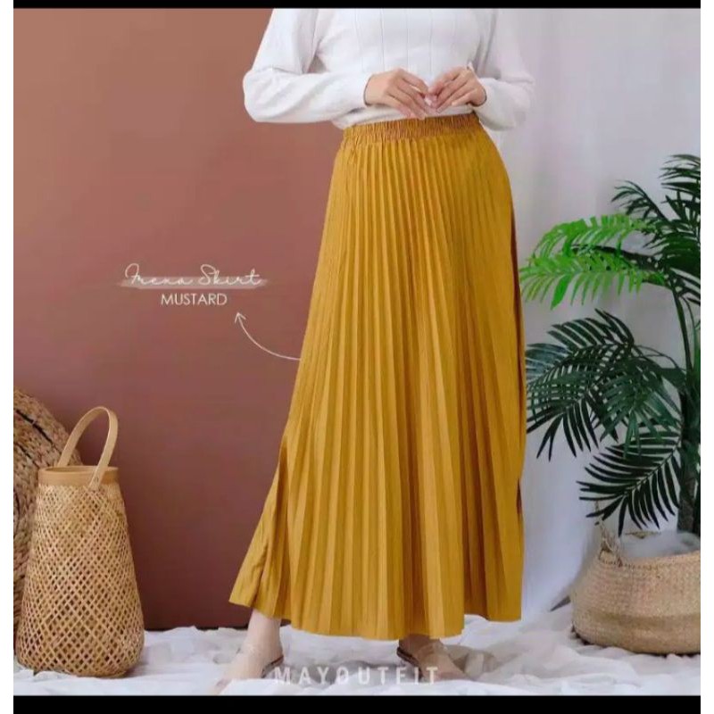 Jual ROK PLISKET PREMIUM//FASHION MUSLIM//ROK HYGET PREMIUM DEWASA ...