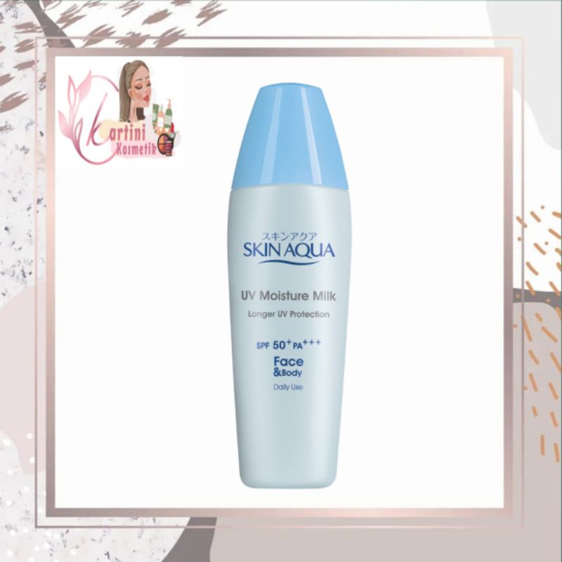 Jual Skin Aqua Moisture Milk Spf 50|Sunscreen Skin Aqua| (100%Original ...