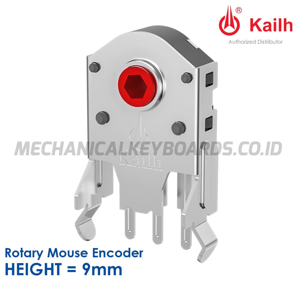 Jual Kailh CEN989012R37 Rotary Mouse Scroll Wheel Encoder (H=9mm - 1 ...