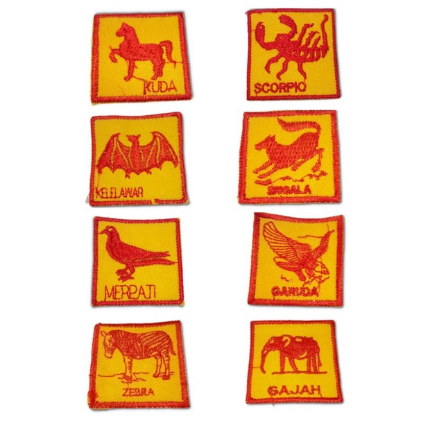 Jual bet regu Pramuka gambar HEWAN | Shopee Indonesia