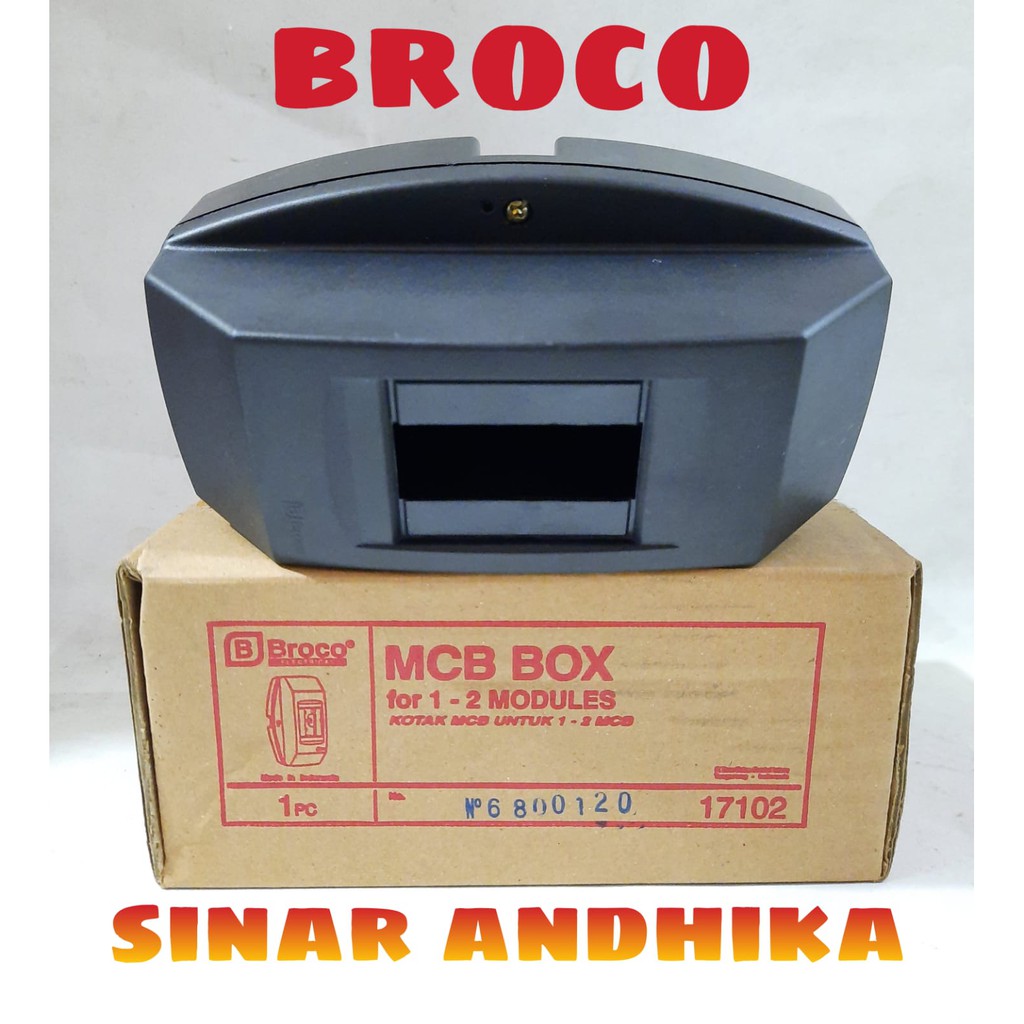 Jual Box Mcb Broco Outbow 1-2 Group 17102 | Shopee Indonesia