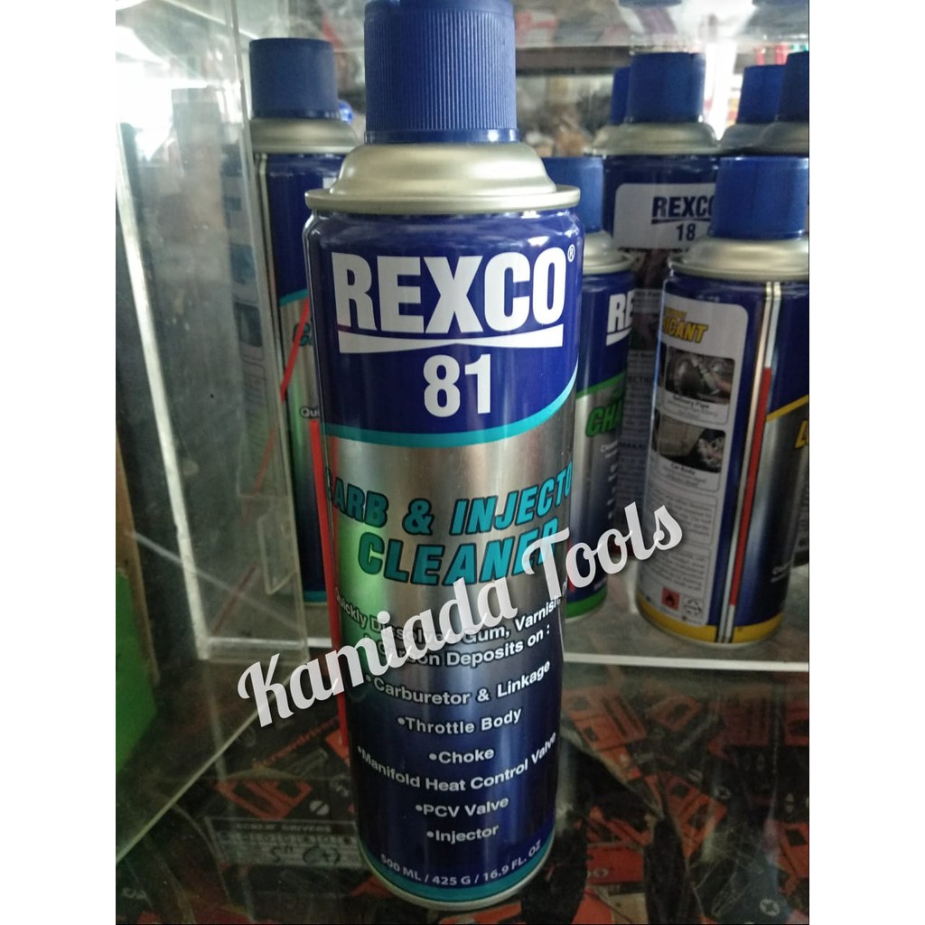 Jual Rexco 81 Carb & Injector Cleaner/ Pembersih Injector Rexco 500 ml ...