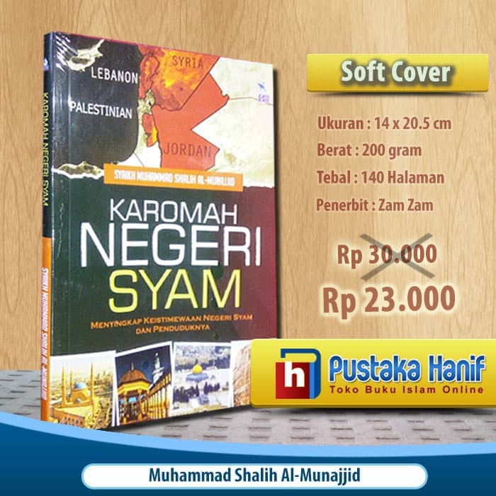 Jual Buku Karomah Negeri Syam - Keistimewaan Negeri Syam & Penduduknya ...