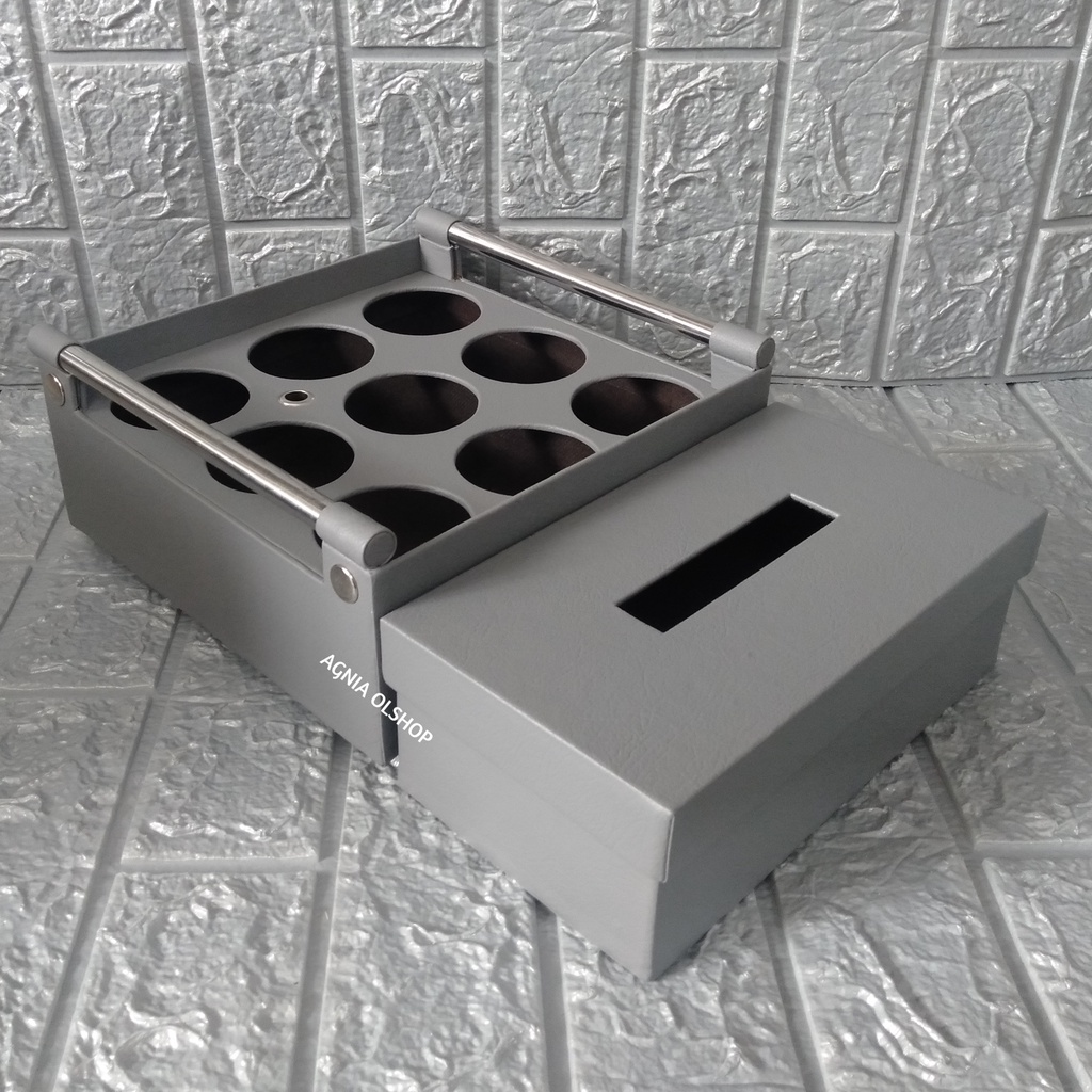 Jual Keranjang Air Mineral Isi 9 Cup + Tempat Tisu Isi 200 Sheet Tempat ...