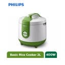 Jual PHILIPS Rice Cooker 2 L HD3119/30 - Basic Green HD 3119/30 Magic ...