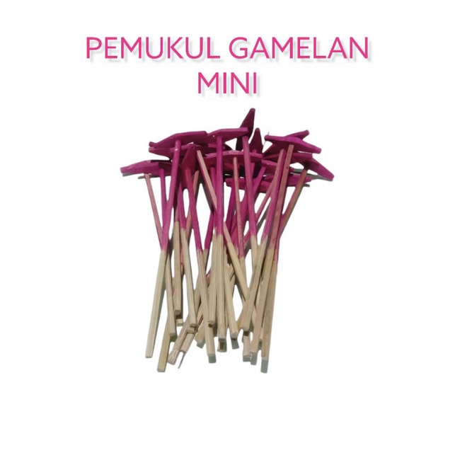 Jual pemukul gamelan mini/alat pukul gamelan mini&jumbo murah meriah ...