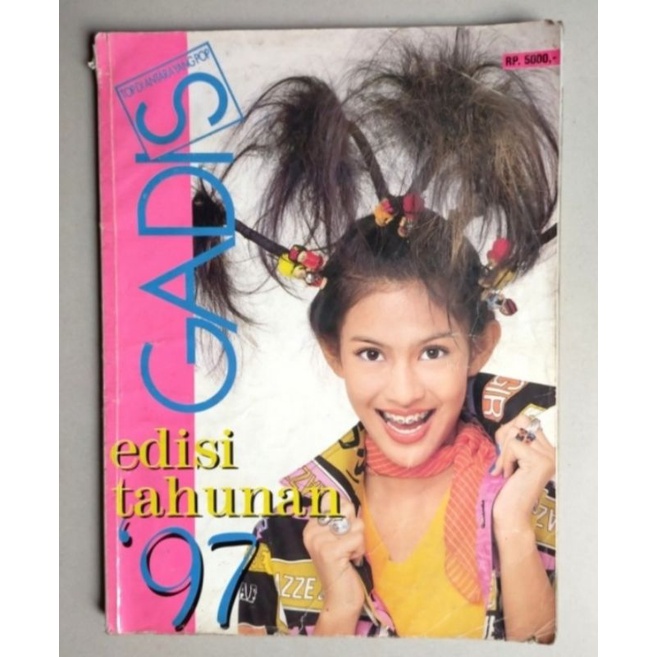 Jual Majalah Gadis Edisi Tahunan 1997 - Cover Dian Sastro + bonus Buklet | Shopee Indonesia