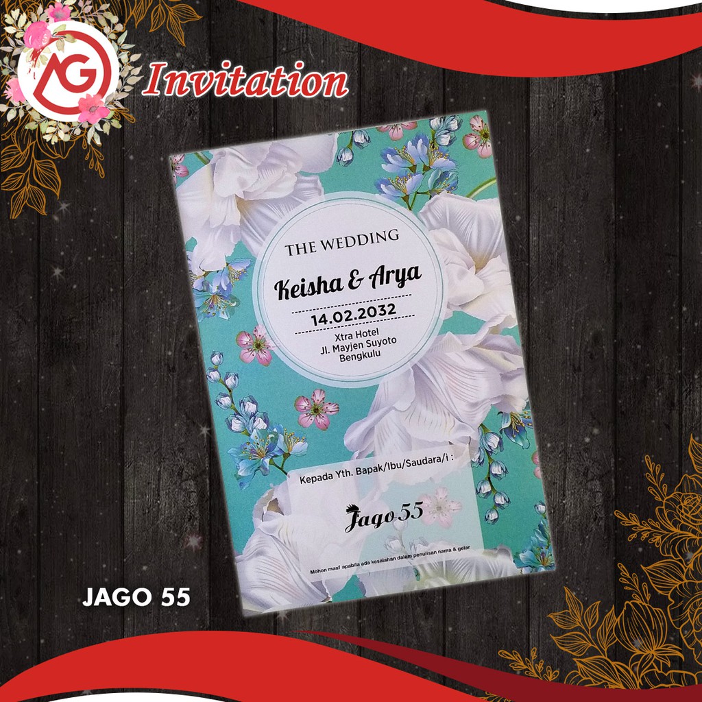 Jual Blangko Undangan Jago 55 | Shopee Indonesia