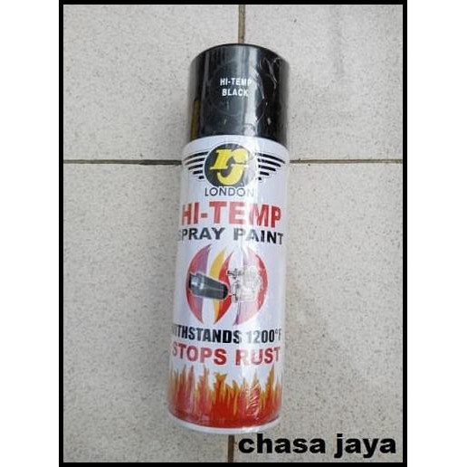 Jual Cat Semprot Rj London Hi - Temp (Tahan Panas) Spray Paint 400 Cc Paling Murah | Shopee ...