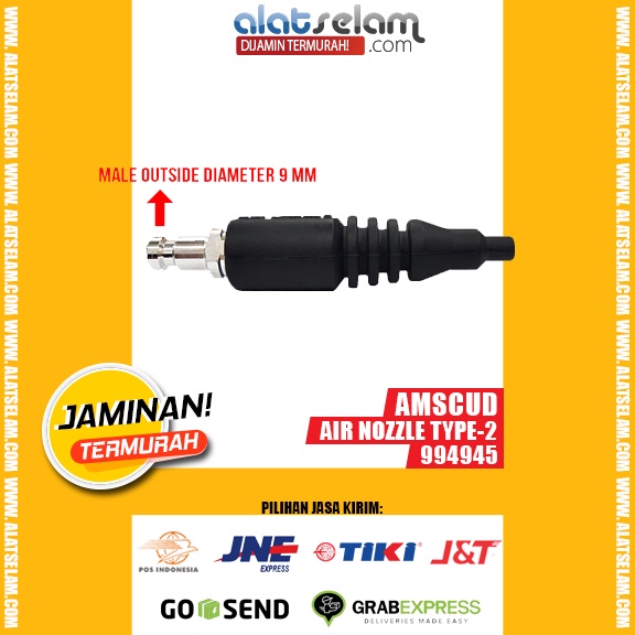 Jual AmScuD Air Nozzle Type-2 994945 / Airgun Tabung Selam / Inflator ...