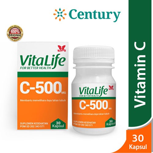 Jual Vitalife Vitamin C 30 Kapsul | Shopee Indonesia