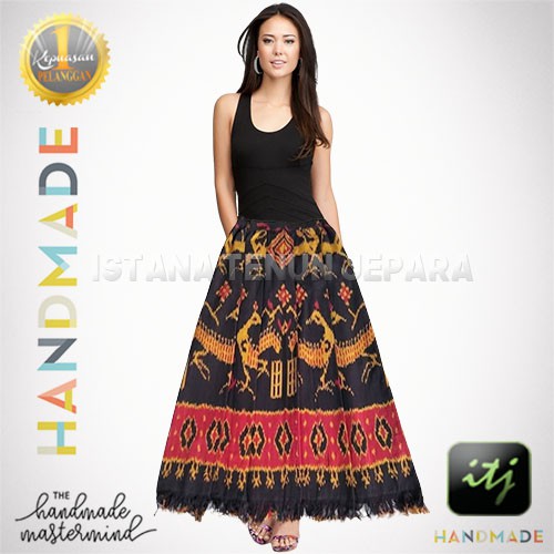 Jual Rok Batik Wanita Gaya Kekinian Tenun Troso Etnik Motif Sumba | Shopee Indonesia