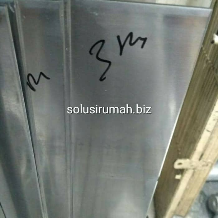 Jual PLAT ALUMINIUM 3MM POTONGAN PER100CM SHEET LEMBARAN CUSTOM per100 ...