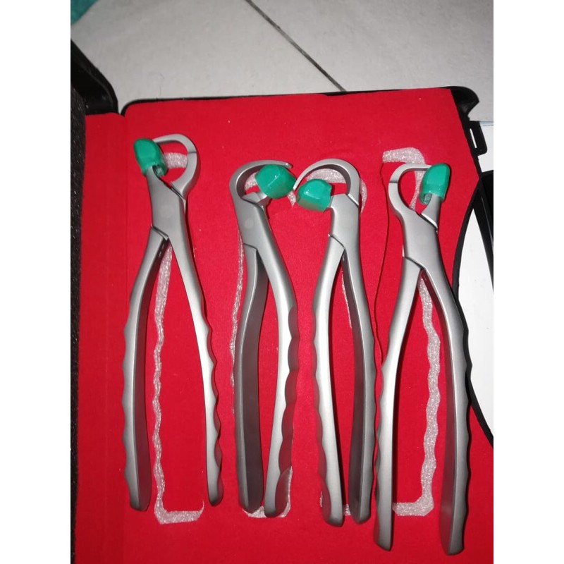 Jual Physics implant EXTRACTION FORCEPS sets/Tang pencabut gigi implan ...
