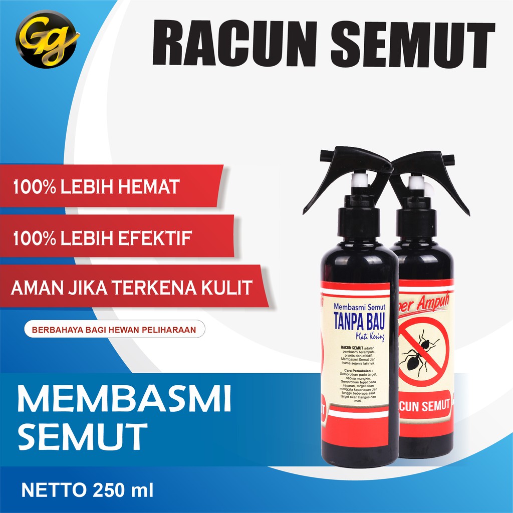 Jual RACUN PEMBASMI SEMUT 100% PALING AMPUH_ PALING PRAKTIS_PALING ...