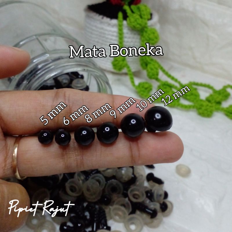 Jual MATA BONEKA MATA AMIGURUMI EYES AMIGURUMI EYES SAFER | Shopee ...