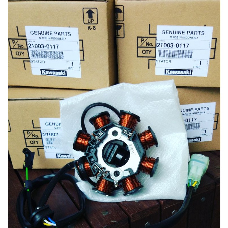 Jual SPUL STATOR KLX 150 ALL TYPE ORIGINAL KAWASAKI | Shopee Indonesia