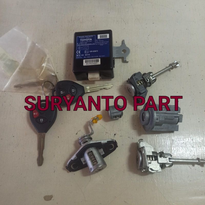Jual Kunci Kontak Set Kunci Set Toyota Innova Fortuner Lama Old ...