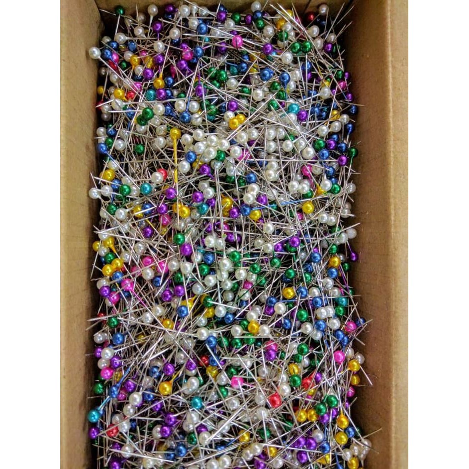 Jual Jarum pentul / jarum pin mini /jarum pin bunga papan /jarum pentul ...
