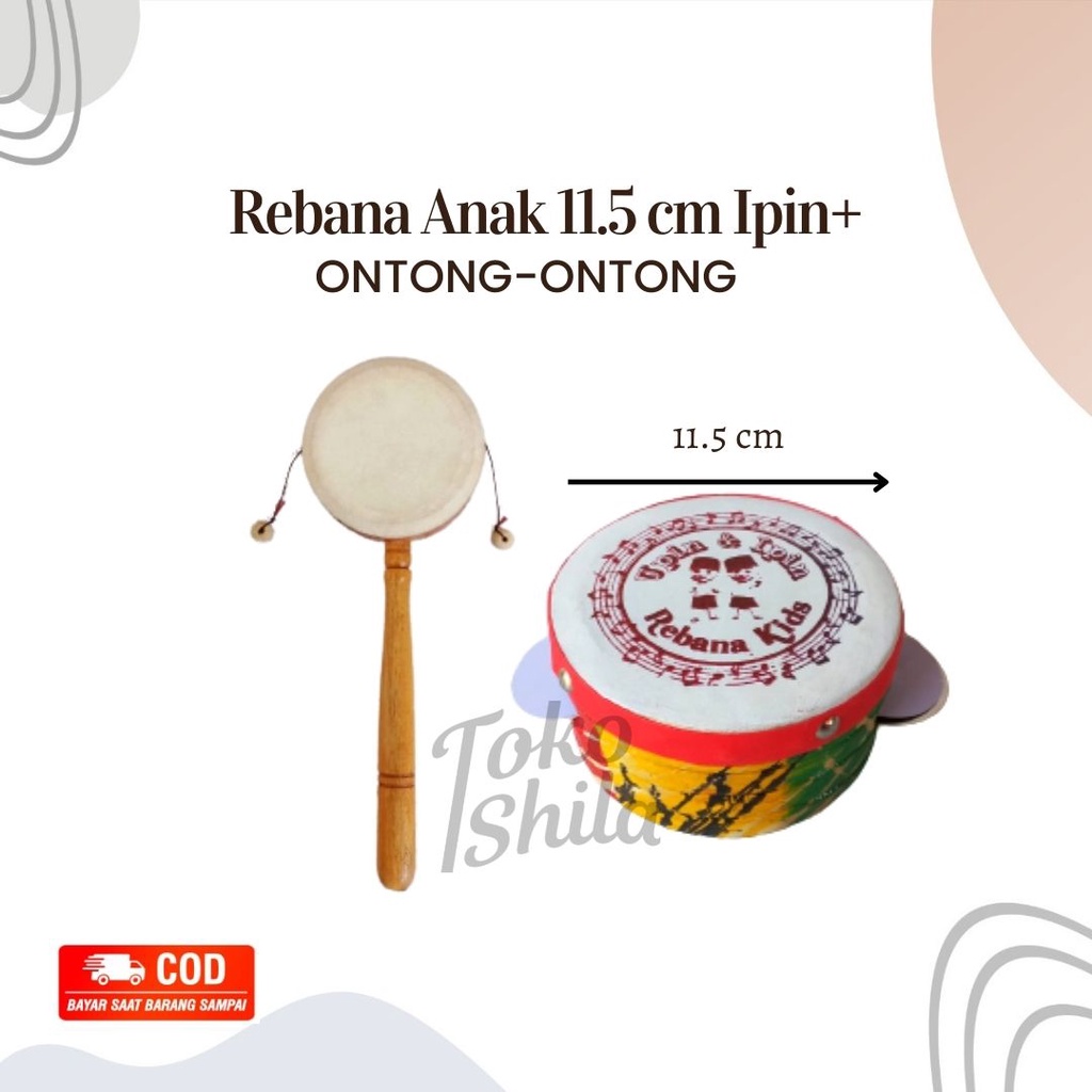 Jual Alat Musik Rebana Anak Satu Paket Mainan Tradisional | Shopee ...