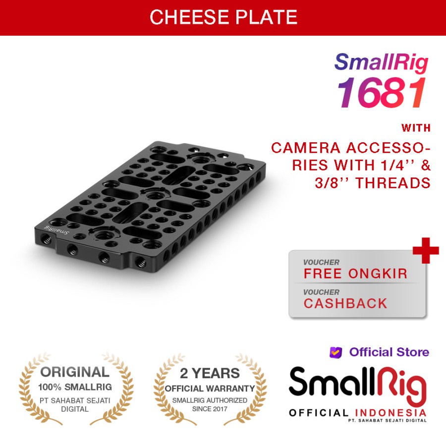 Jual Smallrig Multi Purpose Switching Plate For Rail Block Dovetail ...