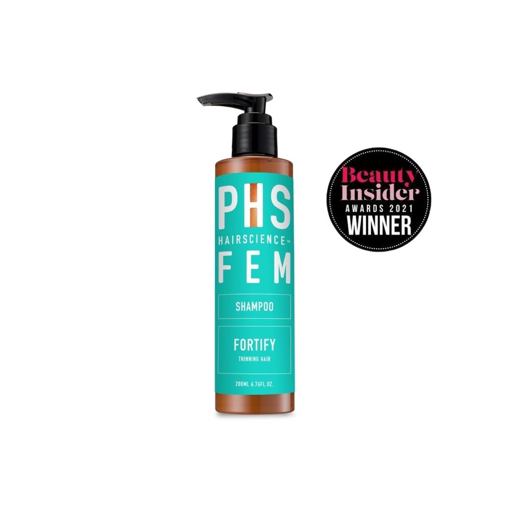 Jual PHS Hairscience FEM Fortify Shampoo For Hair Loss | Shopee Indonesia